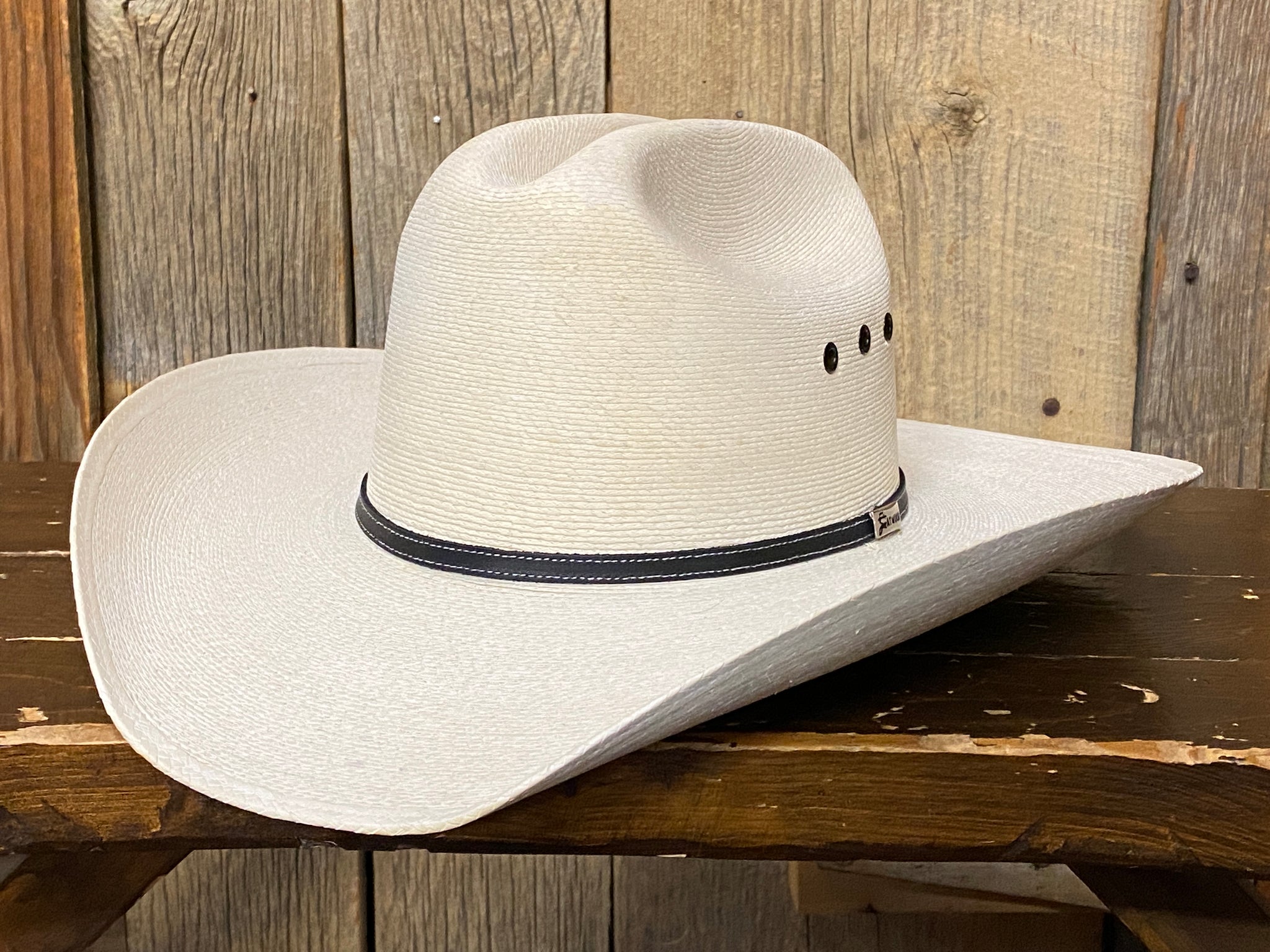 Atwood® 7X Marfa Natural Palm Leaf Straw Cowboy Hat – Solano's Boot ...