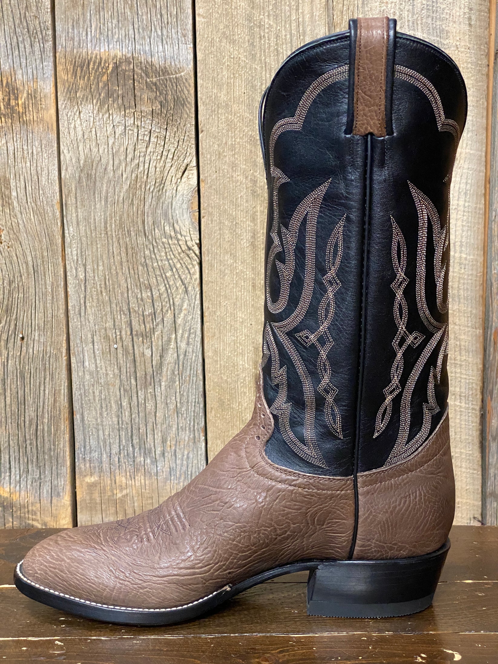 Honcho Solano® Oily Taurus Full Grain Leather Cowboy Boots – Solano's ...